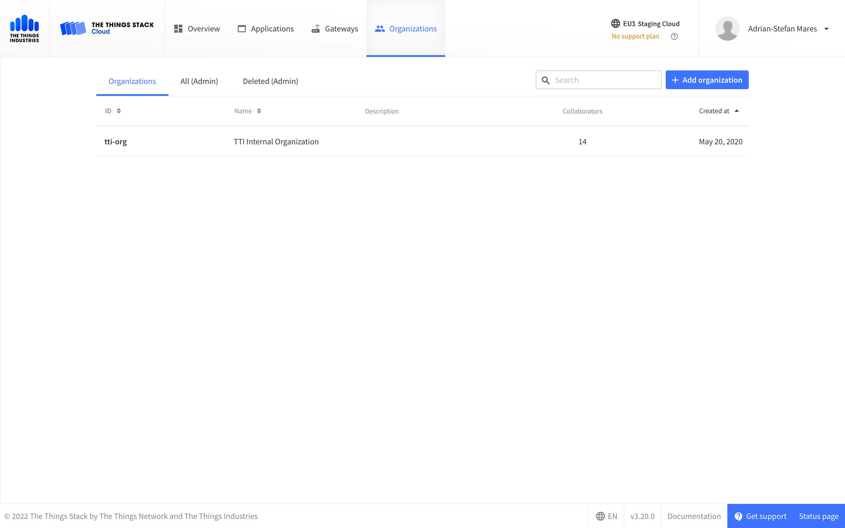 The Things Stack version 3.20 is released | The Things Industries